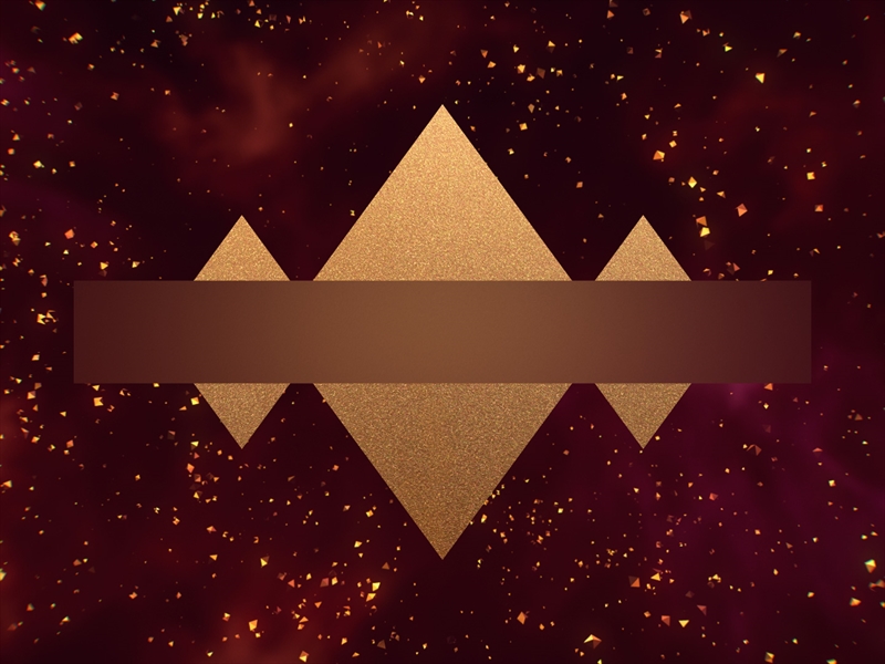 Gemstone Blank Red Gold | Motion Worship | WorshipHouse Media