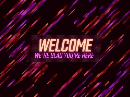 Led Wall Welcome | Motion Worship | WorshipHouse Media