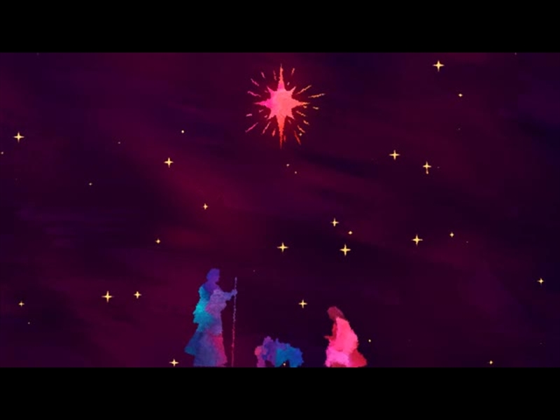Paint Canvas Nativity | Motion Worship | WorshipHouse Media