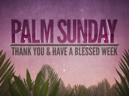 Palm Sunday Epic Thank You | Motion Worship | WorshipHouse Media