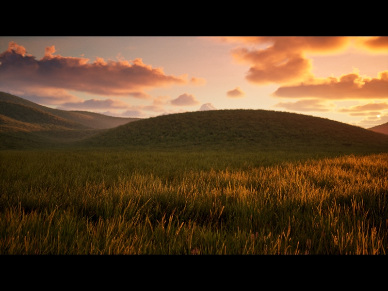 Prairie Grass Hill Sunset | Motion Worship | WorshipHouse Media