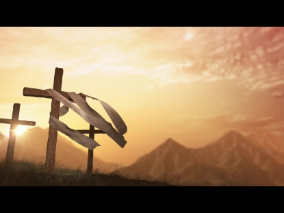 Resurrection Calvary Cloth Closeup | Motion Worship | WorshipHouse Media