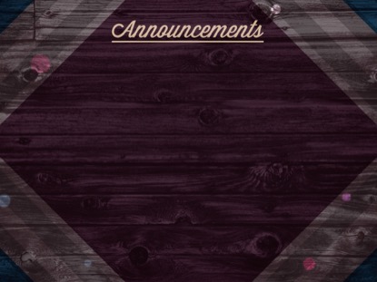 Rustic Wood Announcements | Motion Worship | WorshipHouse Media