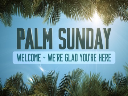 Sky View Palm Sunday Welcome | Motion Worship | WorshipHouse Media