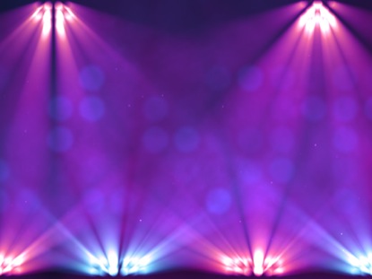 Stage Lights Purple Slow | Motion Worship | WorshipHouse Media