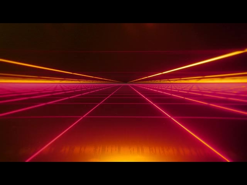 Synthwave Orange Pink Grid | Motion Worship | WorshipHouse Media