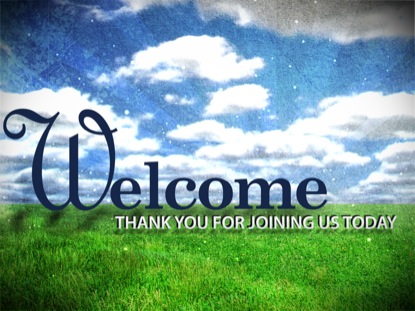 Welcome Sunny Cloud Field | Motion Worship | WorshipHouse Media