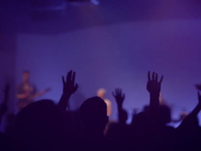 Worship Group Hands Purple | Motion Worship | WorshipHouse Media