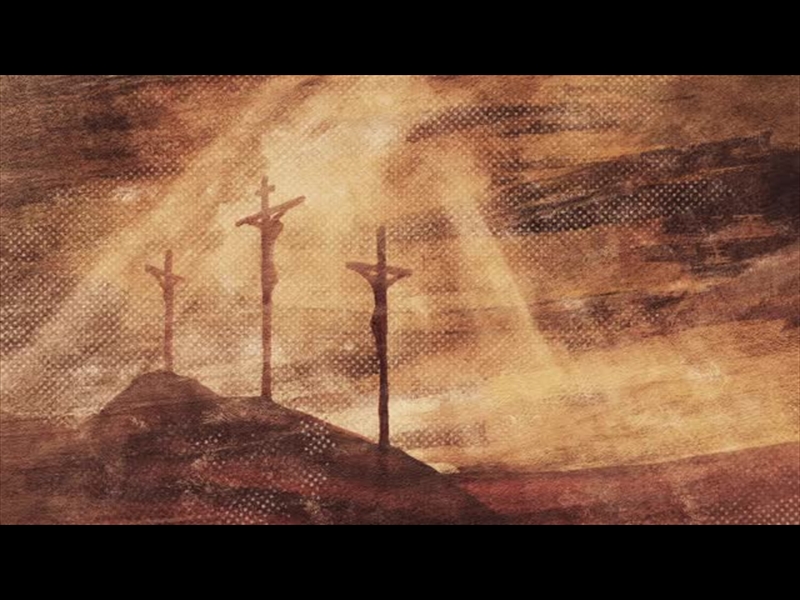 Easter Brush Crosses Gold | MYK | WorshipHouse Media