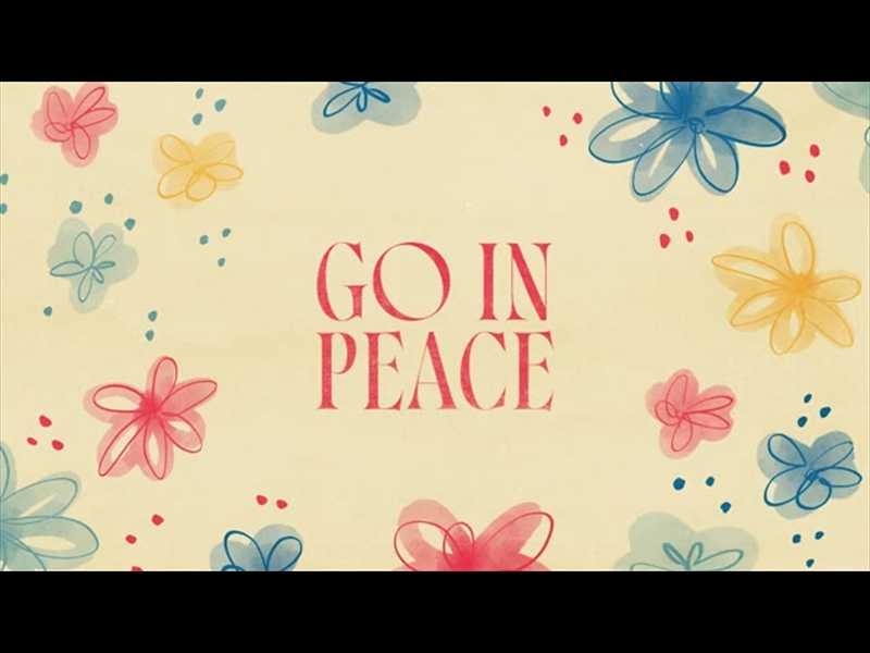 Floral Go In Peace | MYK | WorshipHouse Media