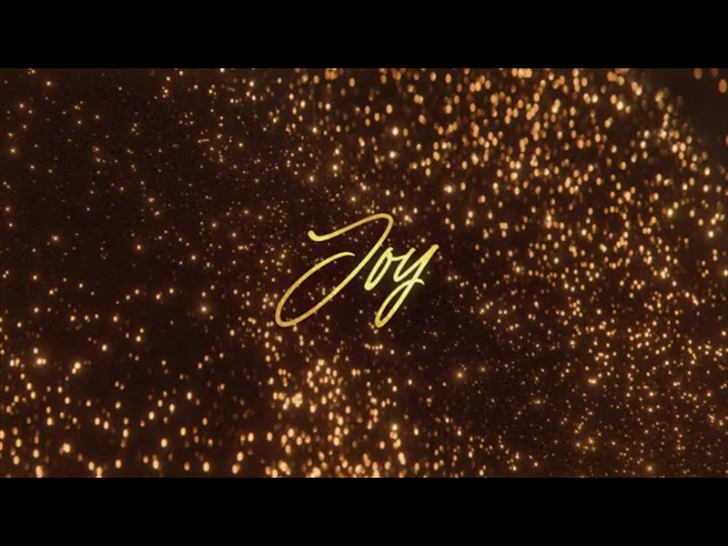 Glitter Echoes Joy Title | MYK | WorshipHouse Media