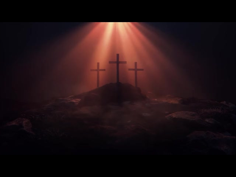 Holy Week Crosses Rays | MYK | WorshipHouse Media