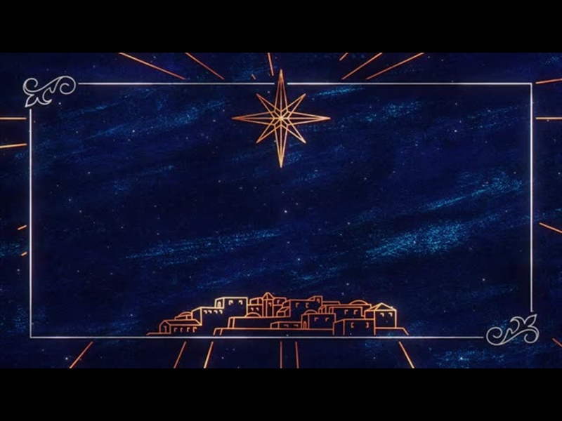 Star Of Wonder Bethlehem Blue Frame | MYK | WorshipHouse Media