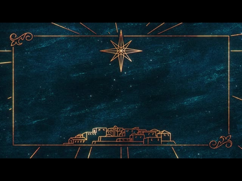 Star Of Wonder Bethlehem Teal Frame | MYK | WorshipHouse Media