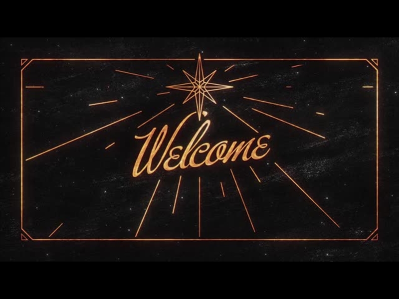 Star Of Wonder Welcome Charcoal | MYK | WorshipHouse Media