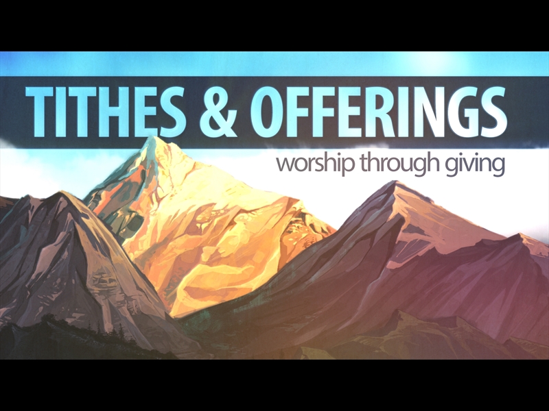 Tithes And Offering Still 11 Animated Praise