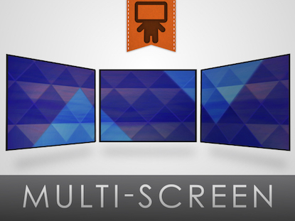 River Diamonds 3 Motion Triple Wide | Playback Media | WorshipHouse Media