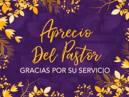 Autumn Breeze Pastor Appreciation Motion Spanish | Playback Media ...