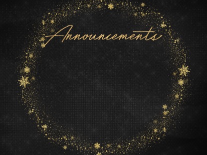 Classy New Year Announcements Motion | Playback Media | WorshipHouse Media