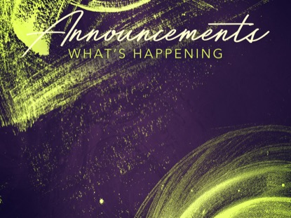 announcements background