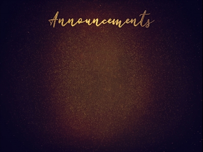 Gratitude Announcements Motion | Playback Media | Playback Media Store