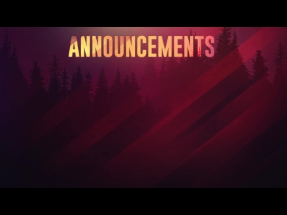 Life Of Worship Announcements Motion | Playback Media | Playback Media ...