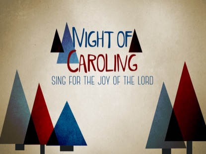 Modern Christmas Caroling Motion | Playback Media | WorshipHouse Media