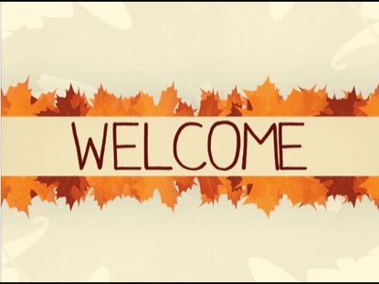 Thanksgiving Leaves Welcome | Playback Media | WorshipHouse Media