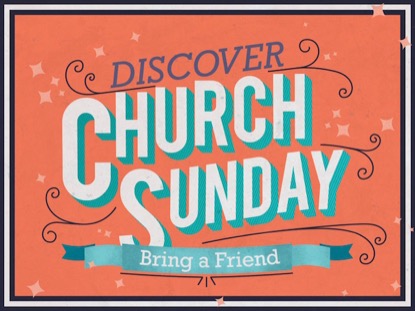 Bring A Friend To Church Sunday