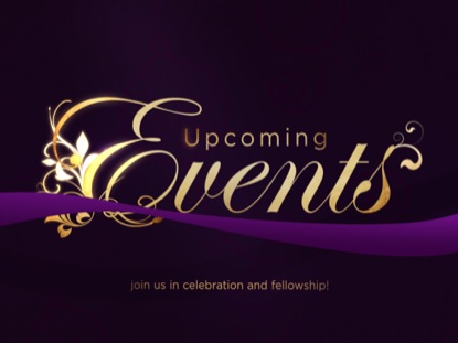 Elegant Ribbon Upcoming Events | Igniter Media | WorshipHouse Media