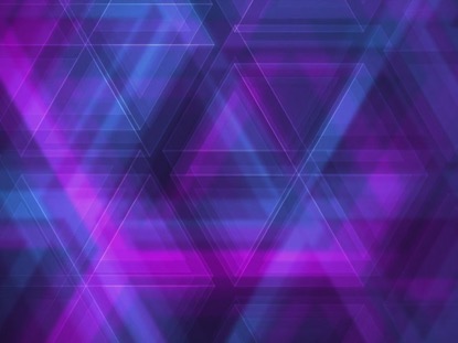 Triangle Glass Blue Loop | Igniter Media | WorshipHouse Media