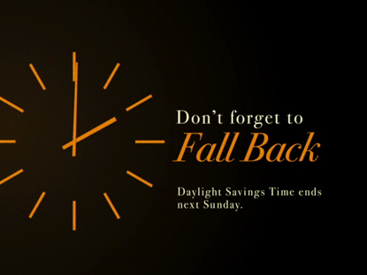 Don't Forget To Fall Back | Igniter Media | WorshipHouse Media