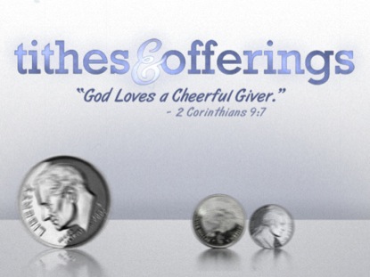Tithes And Offering Powerpoint