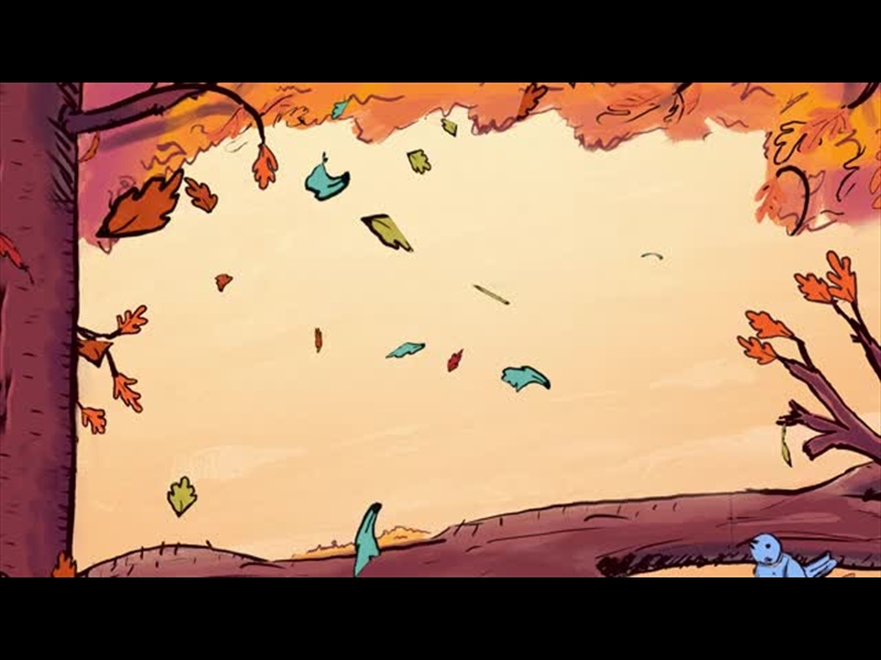 Gratitude Loop Fall Frame With Leaves | Pixel Preacher | WorshipHouse Media