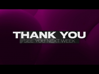 Livestream Thank You See You Next Week Purple | Pixel Preacher ...