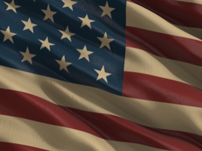 Old Fashioned America Flag Loop | Skit Guys Studios | WorshipHouse Media