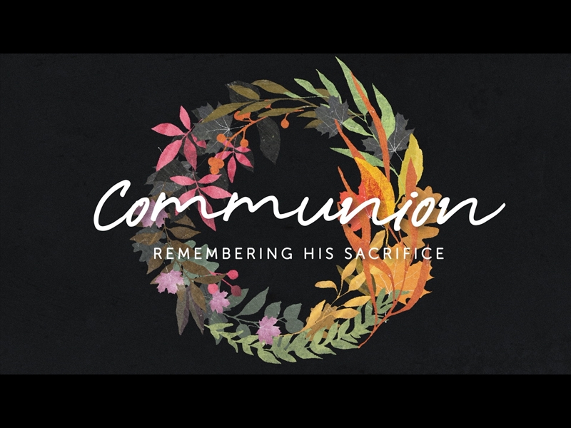 Autumn Wreath Communion | Timber & Pearl | WorshipHouse Media