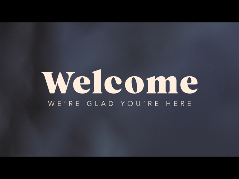 Be Still Welcome | Timber & Pearl | WorshipHouse Media