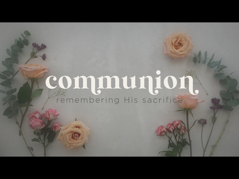 Florist Loop Communion | Timber & Pearl | WorshipHouse Media
