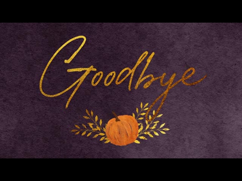 Harvest Pumpkin Goodbye | Timber & Pearl | WorshipHouse Media