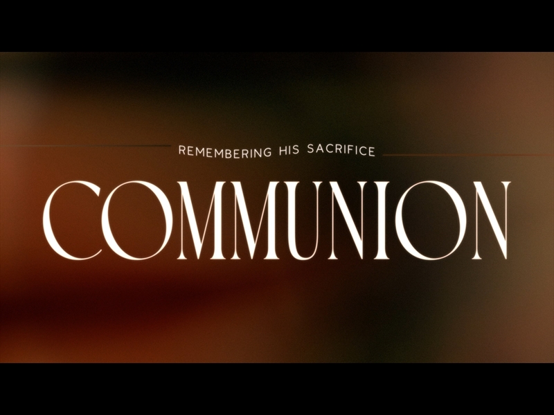 Never Alone Communion | Timber & Pearl | WorshipHouse Media