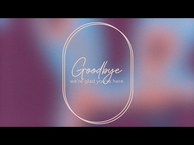 Spectrum Goodbye | Timber & Pearl | WorshipHouse Media