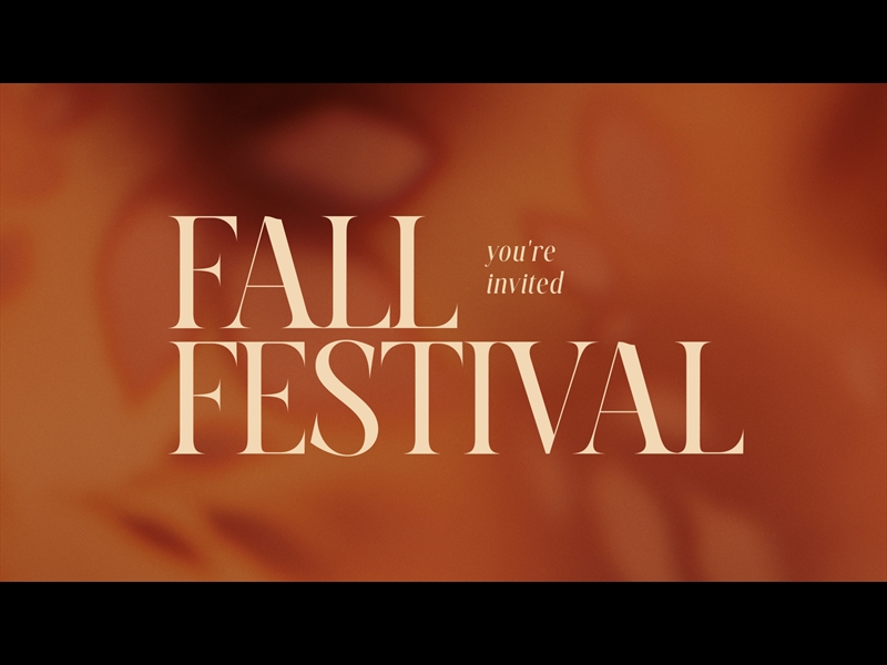 Velvet Fall Fall Festival | Timber & Pearl | WorshipHouse Media