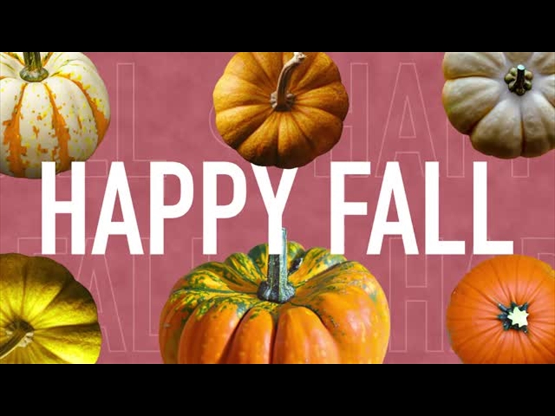 Multi Pumpkin Happy Fall | Ted Villa | WorshipHouse Media