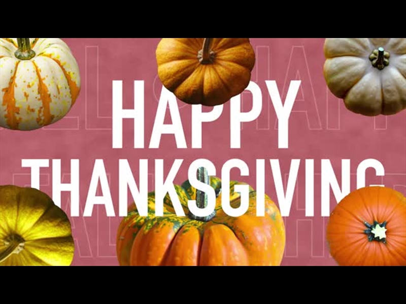 Multi Pumpkin Thanksgiving | Ted Villa | WorshipHouse Media