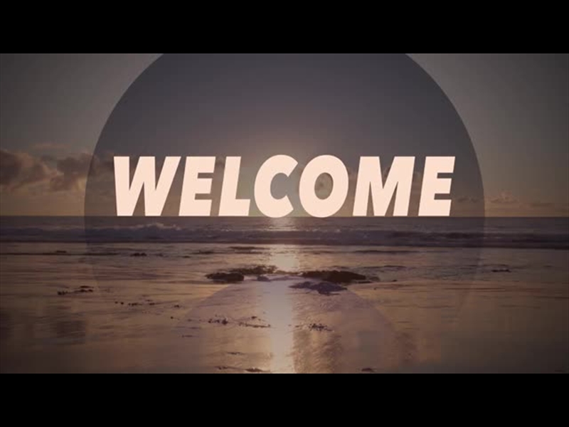 Coastal Welcome Title Motion For Summer | Videos2Worship | WorshipHouse ...