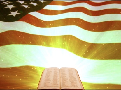 Flag And Bible | Videos2Worship | WorshipHouse Media