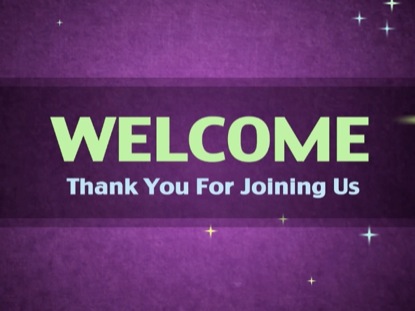 Welcome Worship Powerpoint Backgrounds