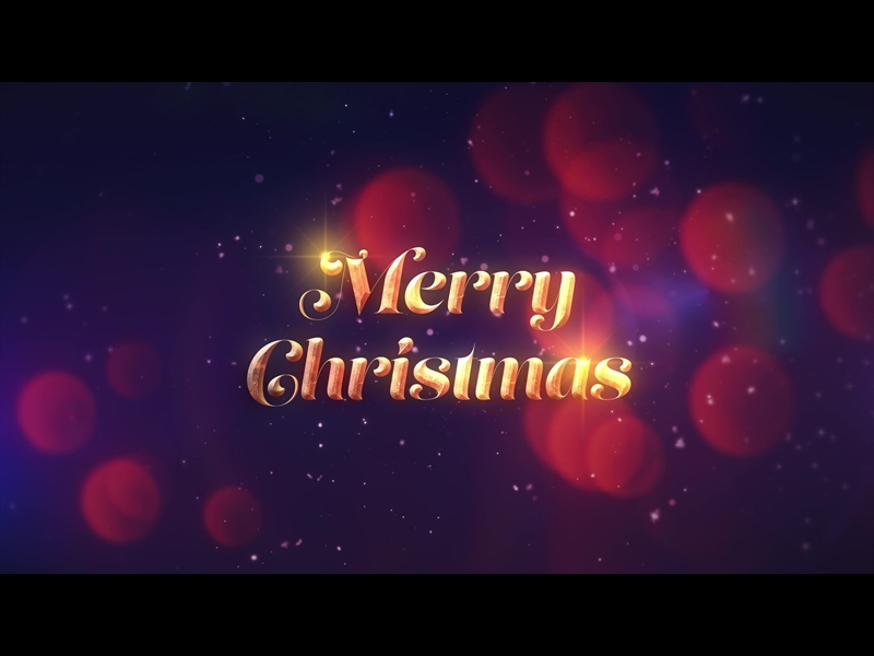 Christmas Flourish Merry Christmas | Shift Worship | WorshipHouse Media