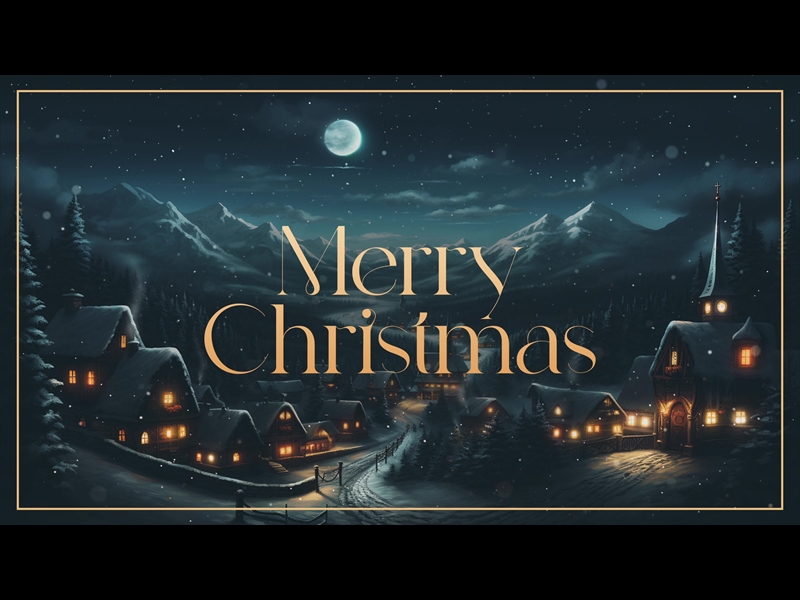 Christmas Villages Merry Christmas | Shift Worship | Playback Media Store